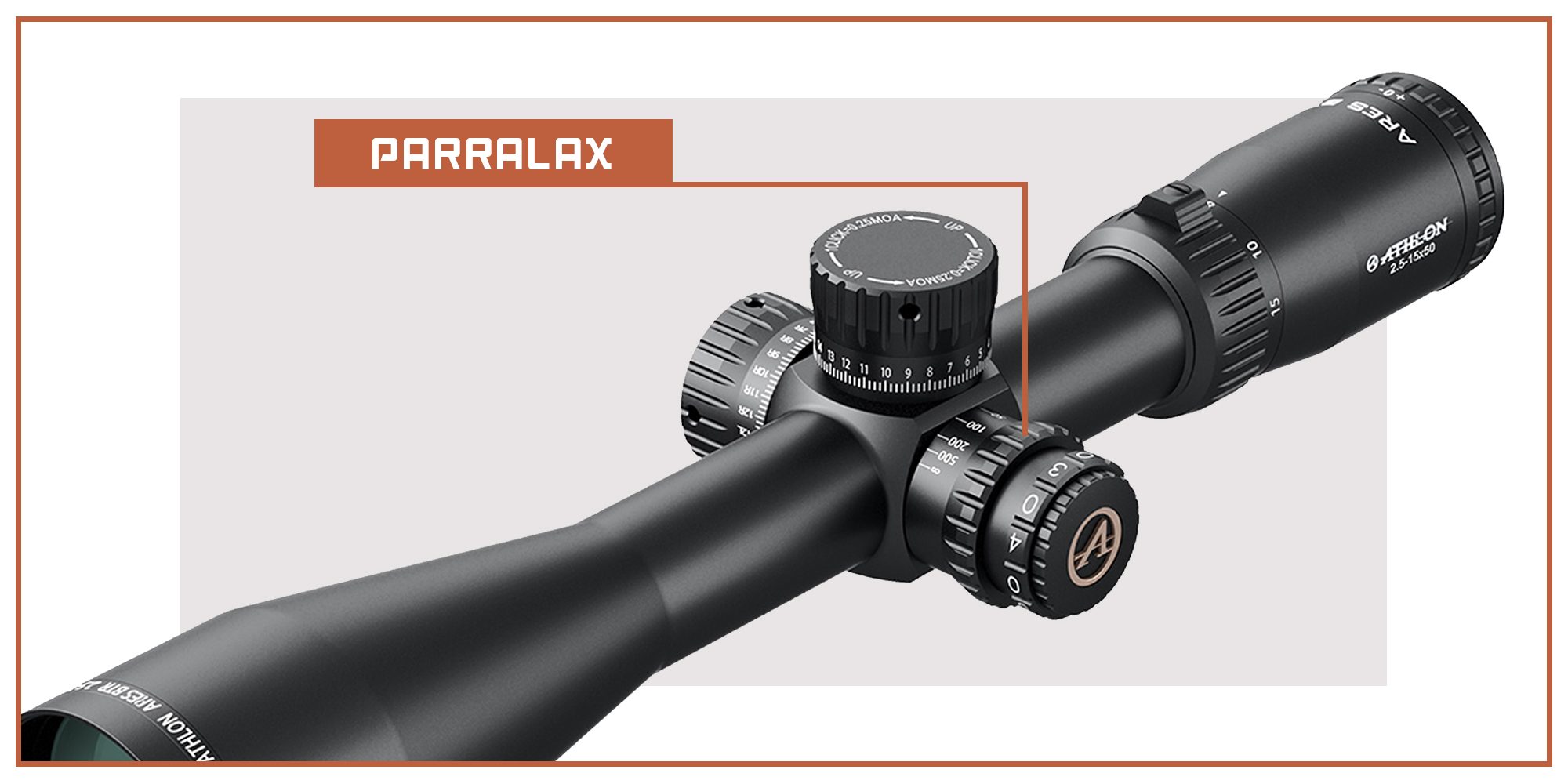 Anatomy of An Athlon Rifle Scope - Athlon Optics