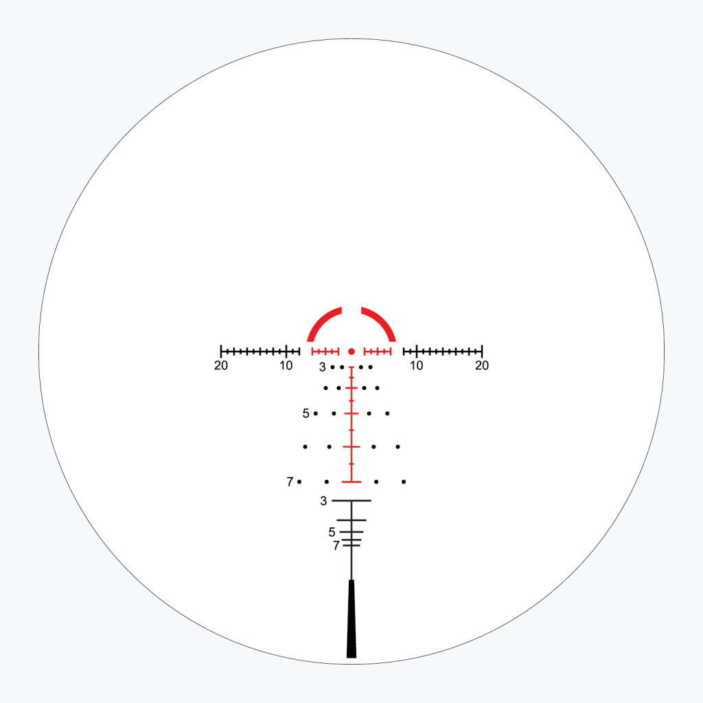 ARGOS BTR GEN3 1-8x24 ATMR4 SFP IR MOA - Athlon Optics