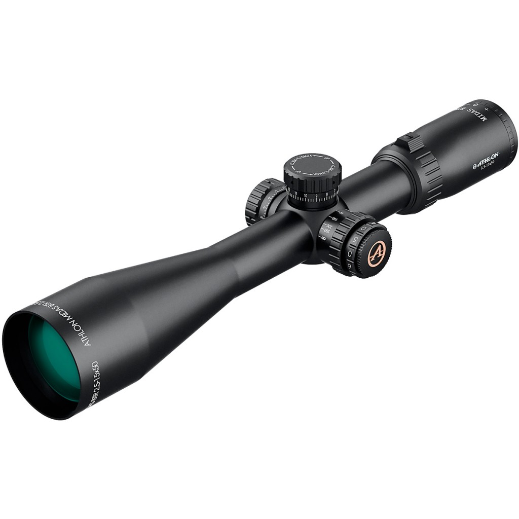 Versatile Rifle Scope Midas BTR 2.5-15×50 AHMR SFP IR MOA